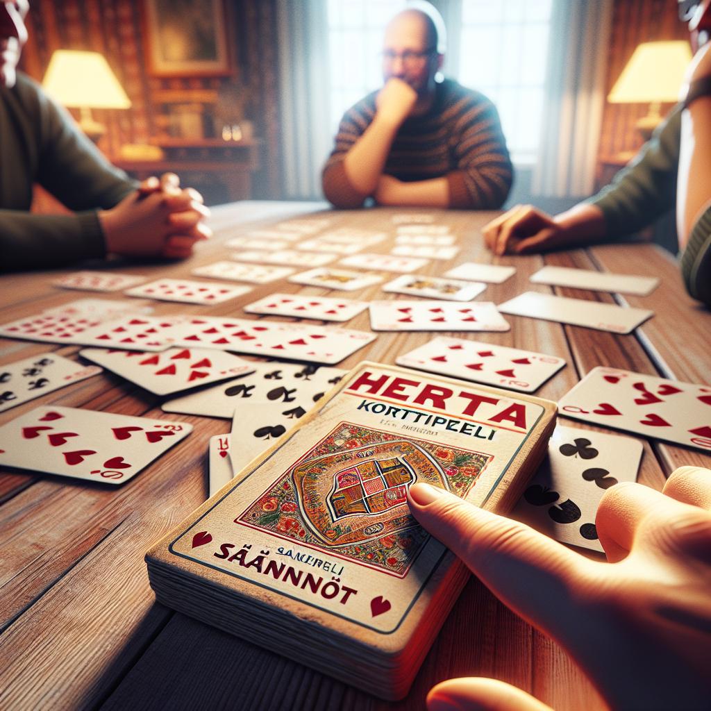 Hertta Korttipeli – Säännöt - Pelaakorttia.com